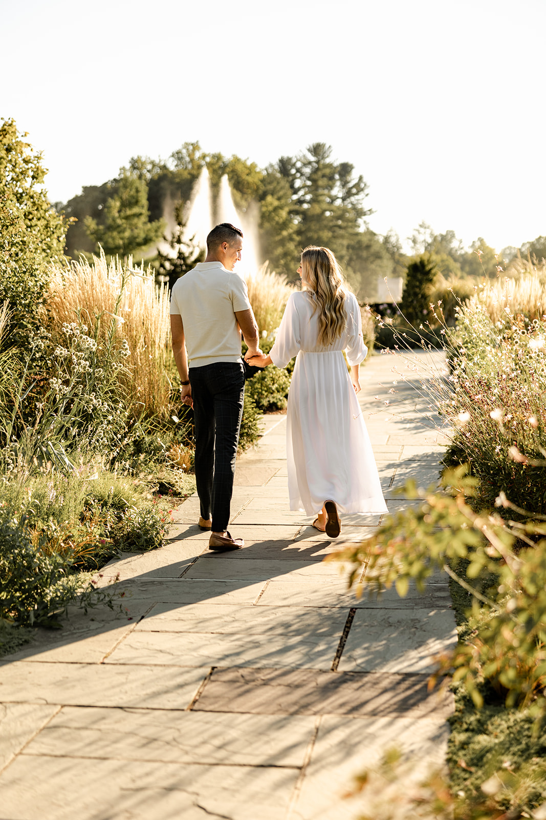 Longwood Gardens Engagement Photos | Frank + Emily - sjdelpriore.com