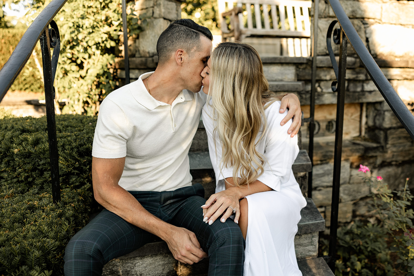 Longwood Gardens Engagement Photos | Frank + Emily - sjdelpriore.com