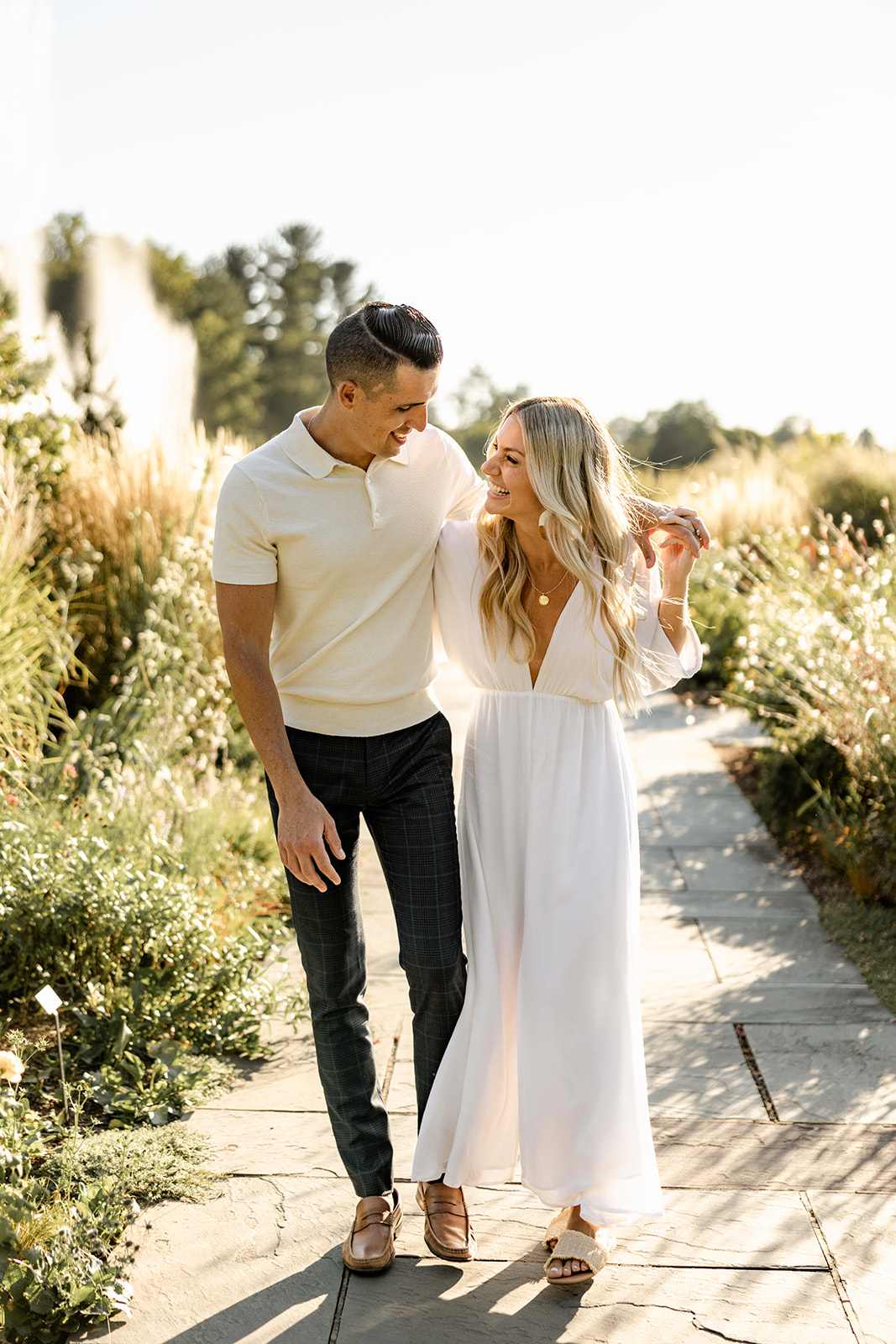 Longwood Gardens Engagement Photos | Frank + Emily - sjdelpriore.com